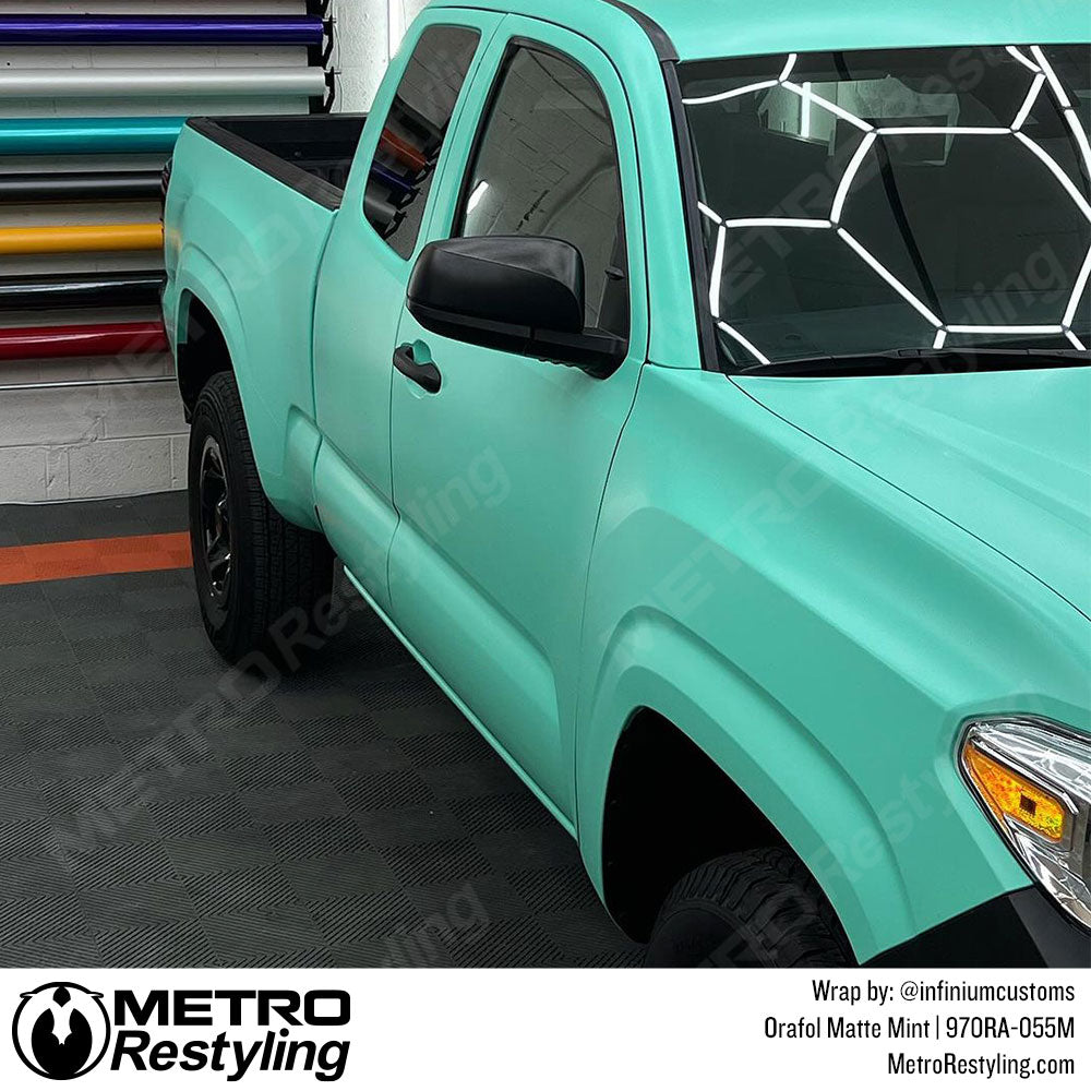 Orafol Matte Mint Vinyl Wrap | Metro Restyling