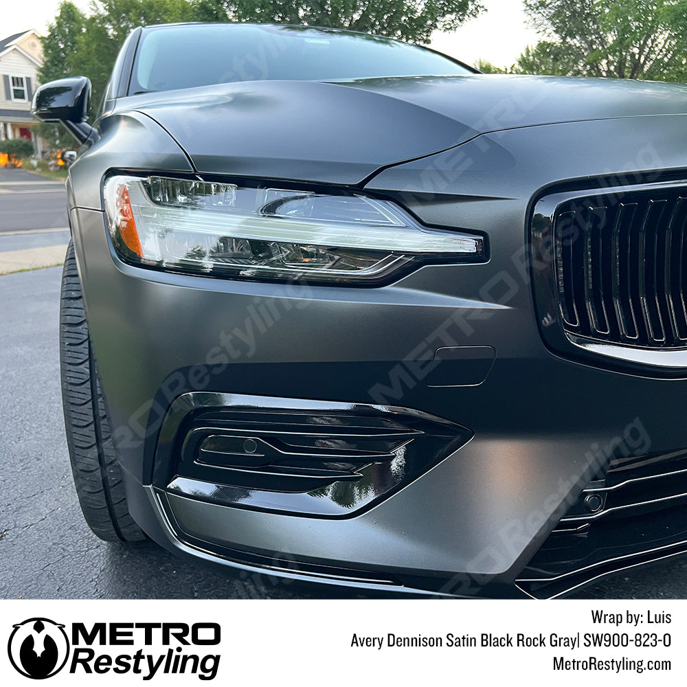 Satin Black Rock Gray Metallic - Avery Dennison | Metro Restyling