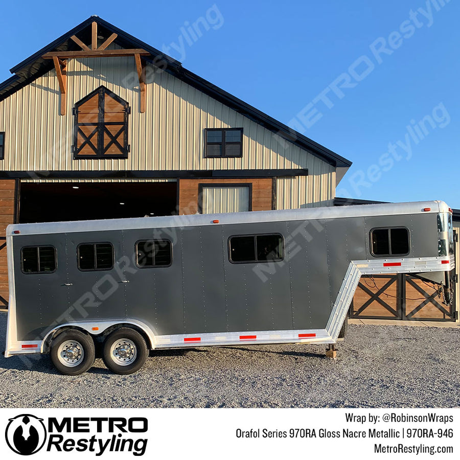 Orafol Gloss Graphite Metallic Vinyl Wrap | Metro Restyling