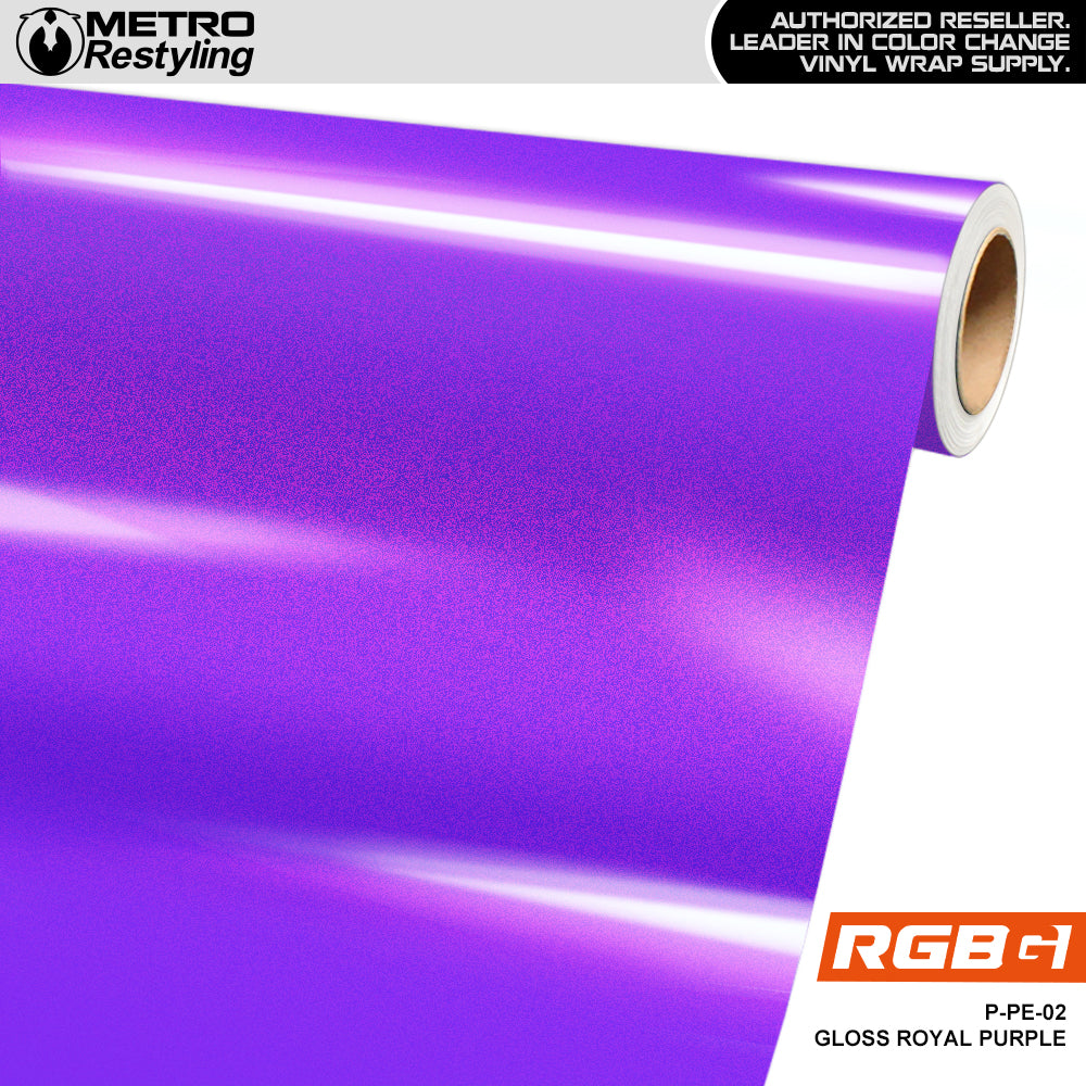 RGBG Gloss Royal Purple Colored PPF | Metro Restyling