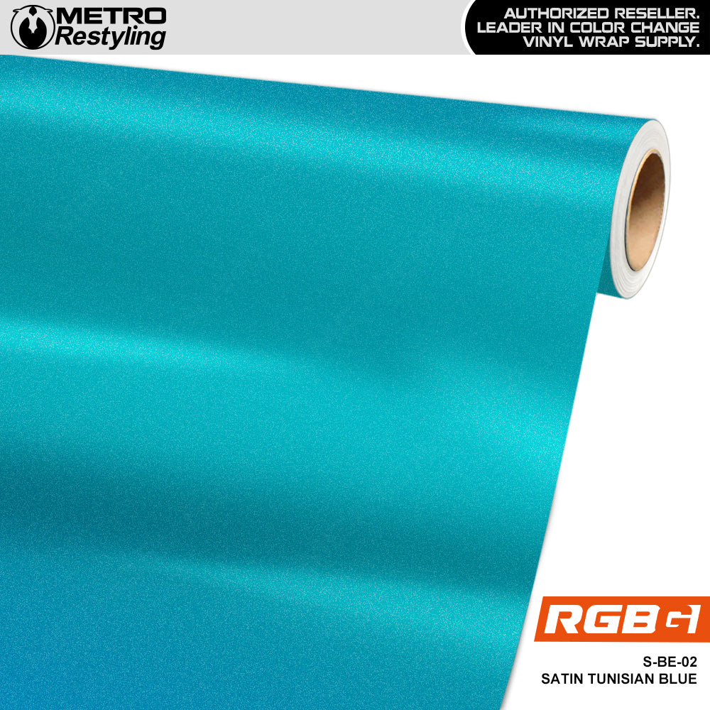 RGBG Satin Tunisian Blue Colored PPF | Metro Restyling