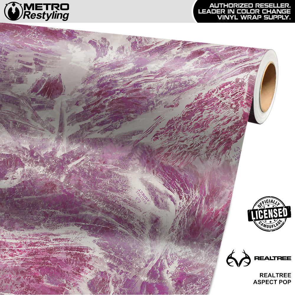 Realtree Aspect Pop Camouflage Vinyl Wrap Film | CamoWraps