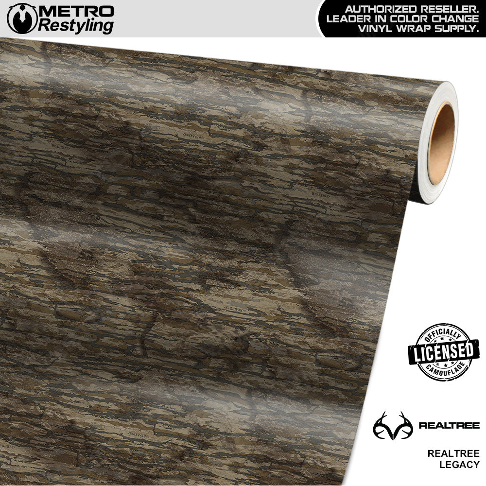 Realtree Legacy Camouflage Vinyl Wrap Film | CamoWraps