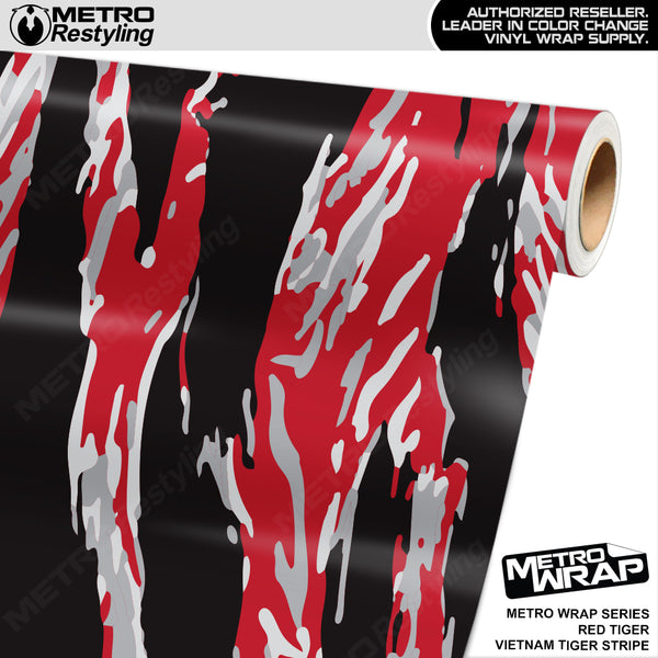 Vietnam Tiger Stripe Vinyl Wraps | Metro Restyling