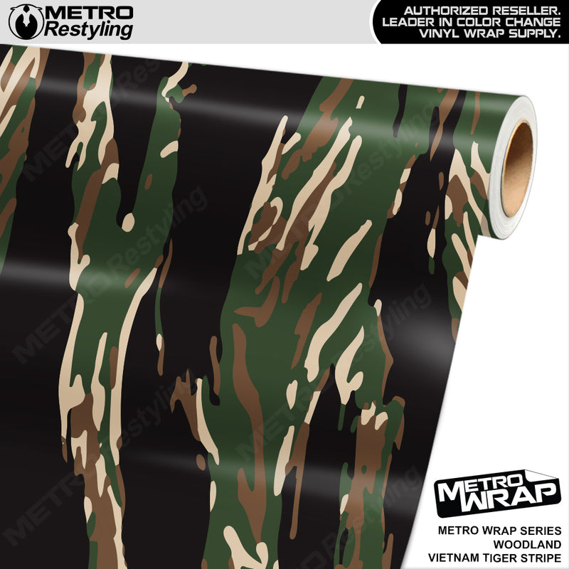 Vietnam Tiger Stripe Vinyl Wraps | Metro Restyling
