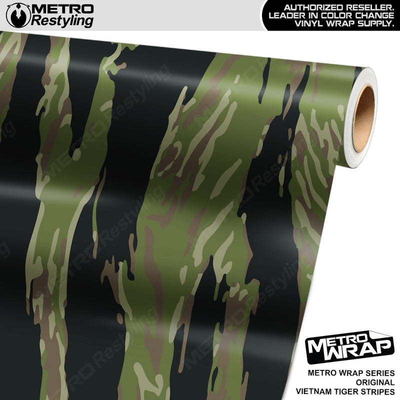 Vietnam Tiger Stripe Vinyl Wraps | Metro Restyling