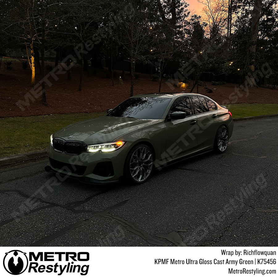 Metro Ultra Gloss Cast Combat Army Green - KPMF | Metro Restyling