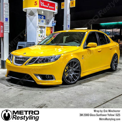 Yellow Vinyl Wraps: Free Shipping $99+ | Metro Restyling