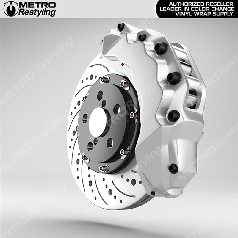 Reflective White Brake Caliper Vinyl Wrap - 3M | Metro Restyling