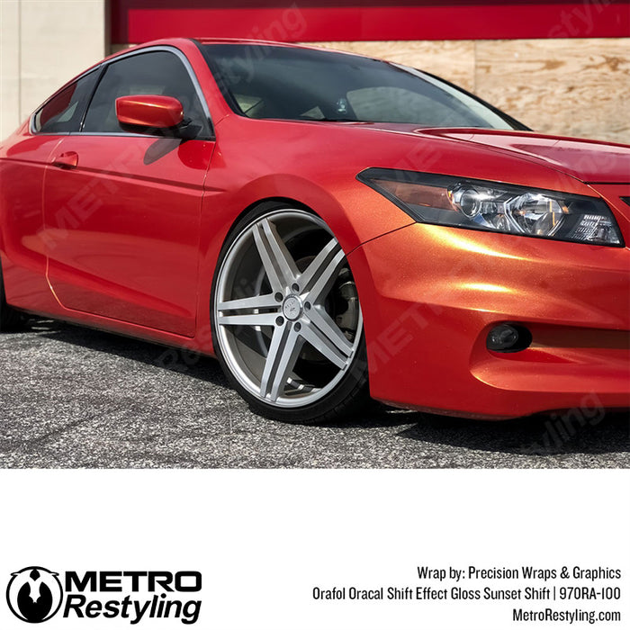 Orafol Gloss Sunset Shift Vinyl Wrap | Metro Restyling