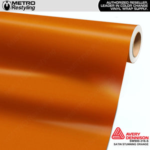 Orange Vinyl Wraps: Free Shipping $99+ | Metro Restyling