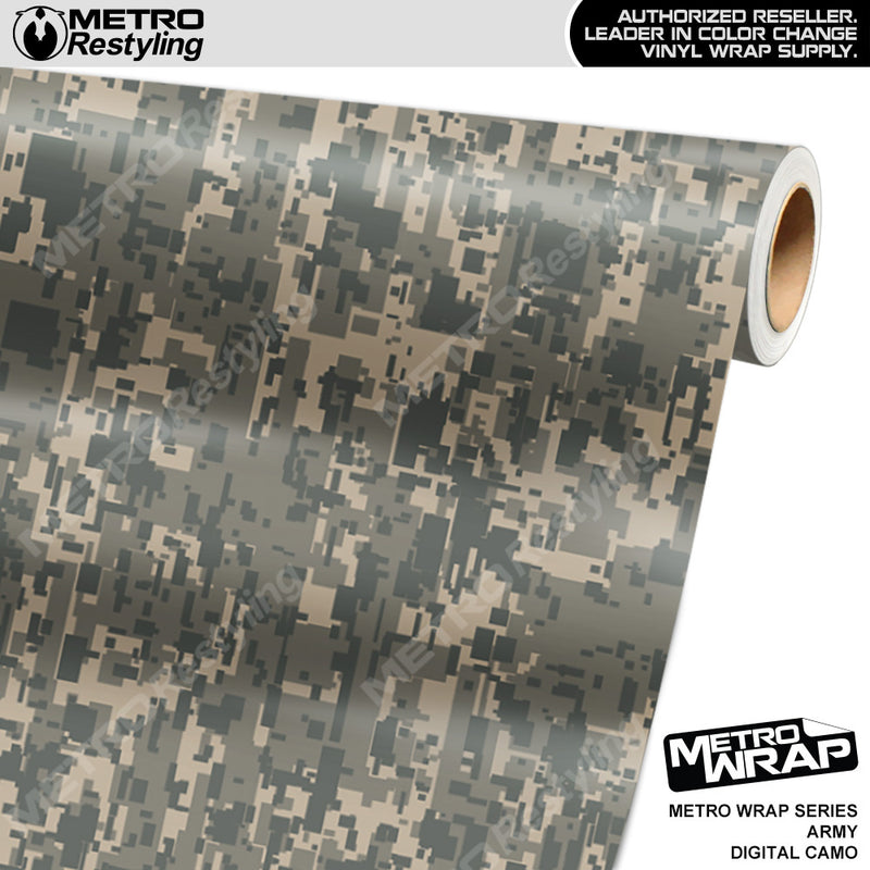Army Camo Vinyl Wrap: Free Shipping $99+ | Metro Restyling