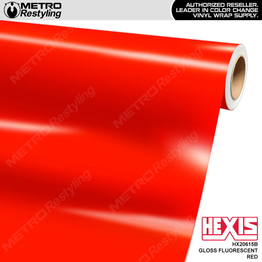 Gloss Fluorescent Red - Hexis | Metro Restyling