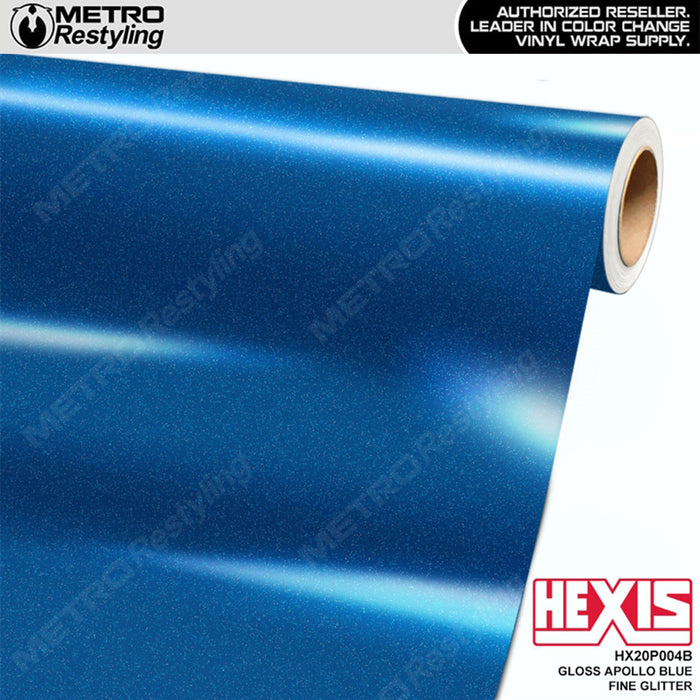 Gloss Apollo Blue Fine Glitter - Hexis | Metro Restyling
