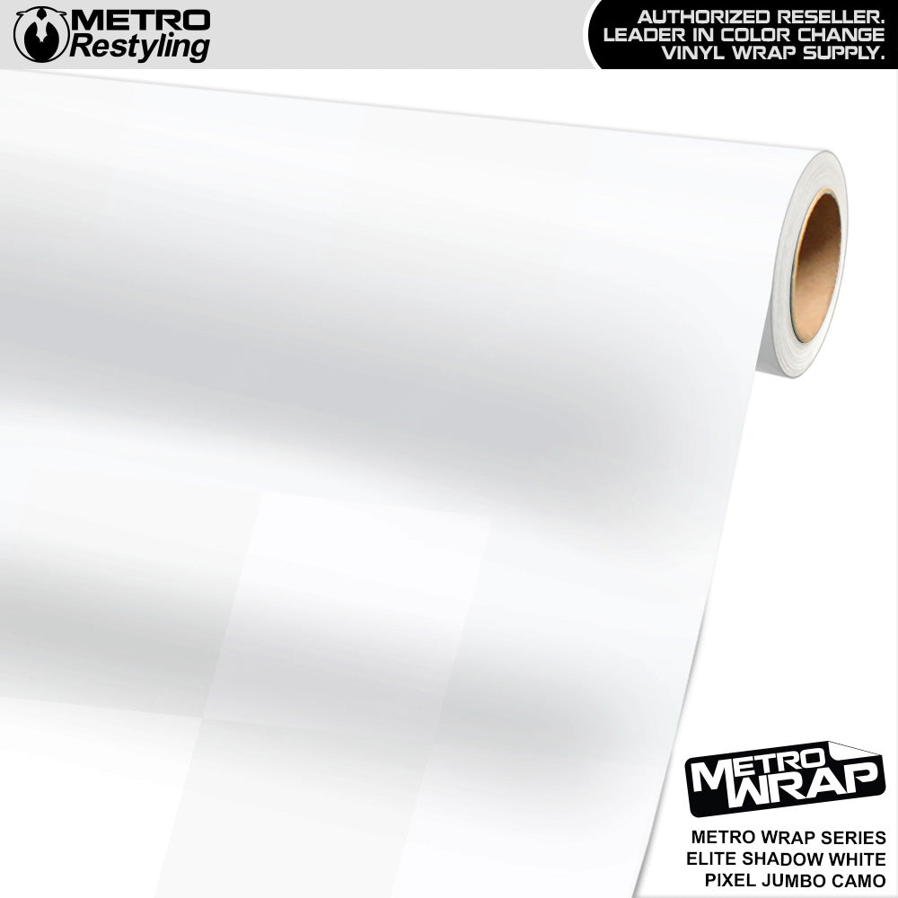 Jumbo Pixel Elite Shadow White - Metro Wrap | Metro Restyling