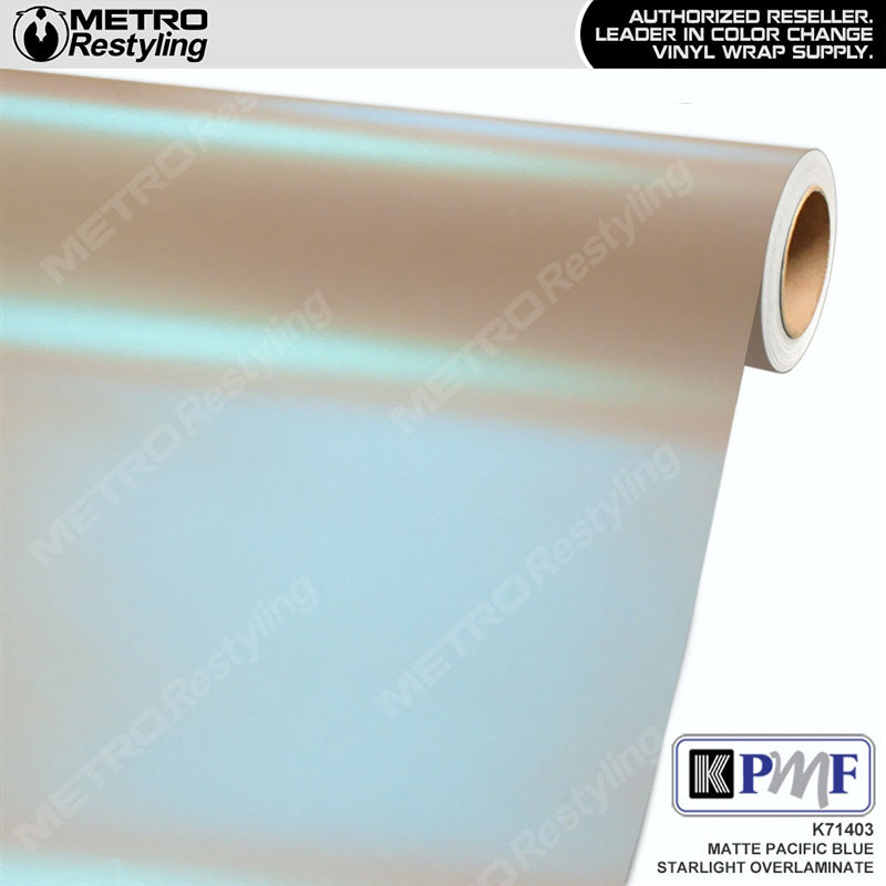 Matte Pacific Blue Starlight Overlaminate - KPMF | Metro Restyling