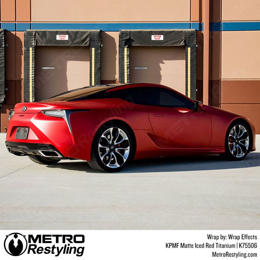 Matte Iced Red Titanium - KPMF | Metro Restyling