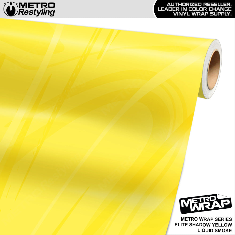Liquid Smoke Elite Shadow Yellow- Metro Wrap | Metro Restyling