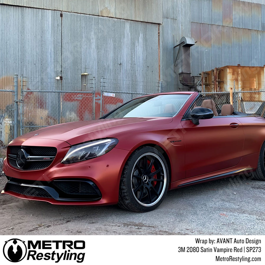 Satin Vampire Red - 3M | Metro Restyling