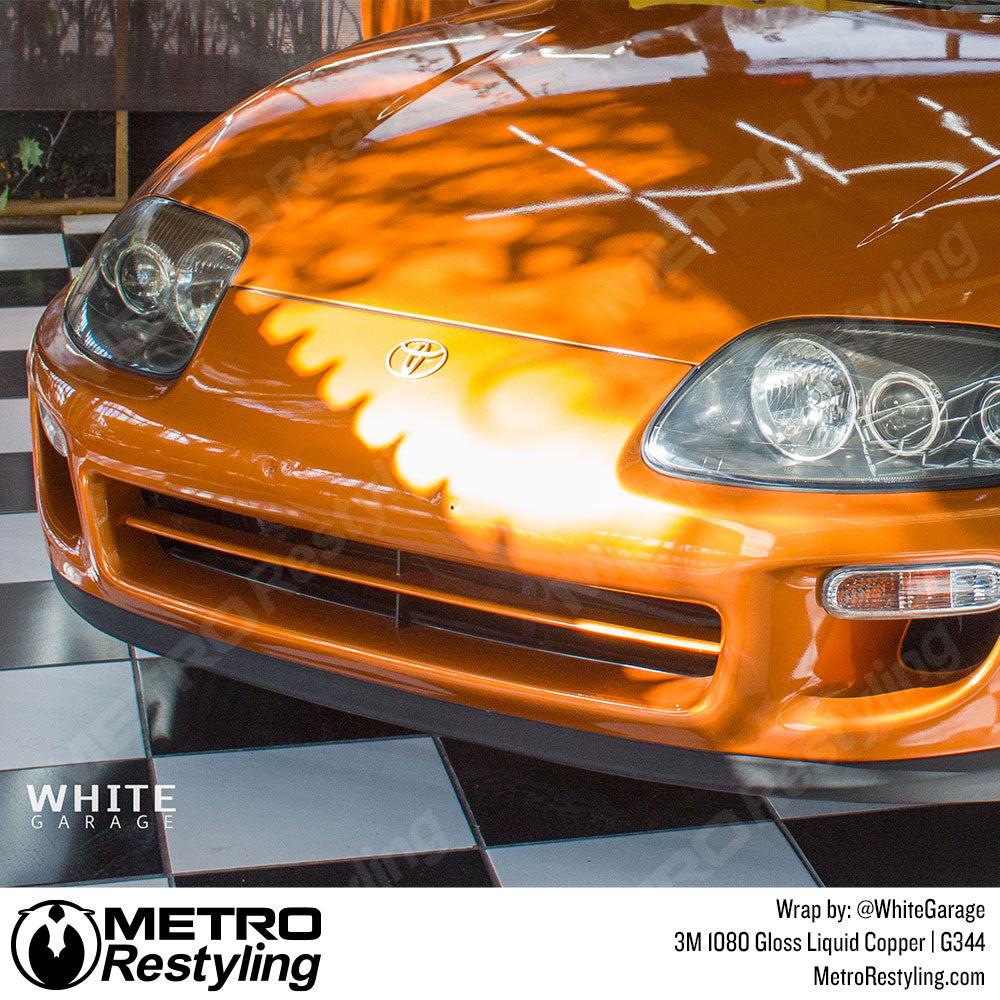3M 2080 Gloss Liquid Copper Vinyl Wrap | Metro Restyling