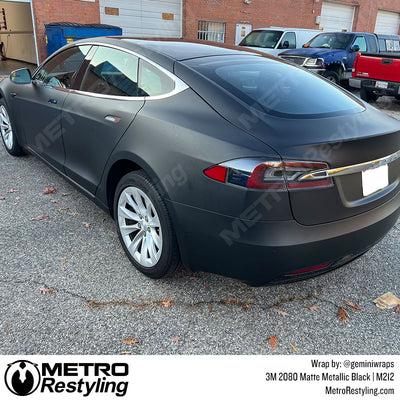 Matte Black Vinyl Wraps | Metro Restyling