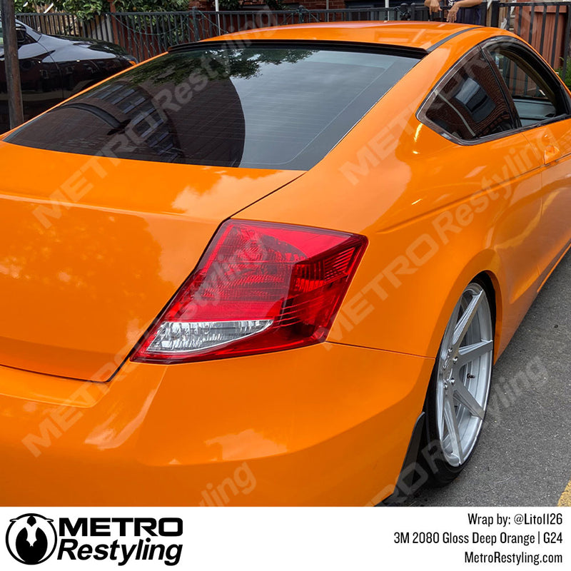 Gloss Deep Orange - 3M | Metro Restyling