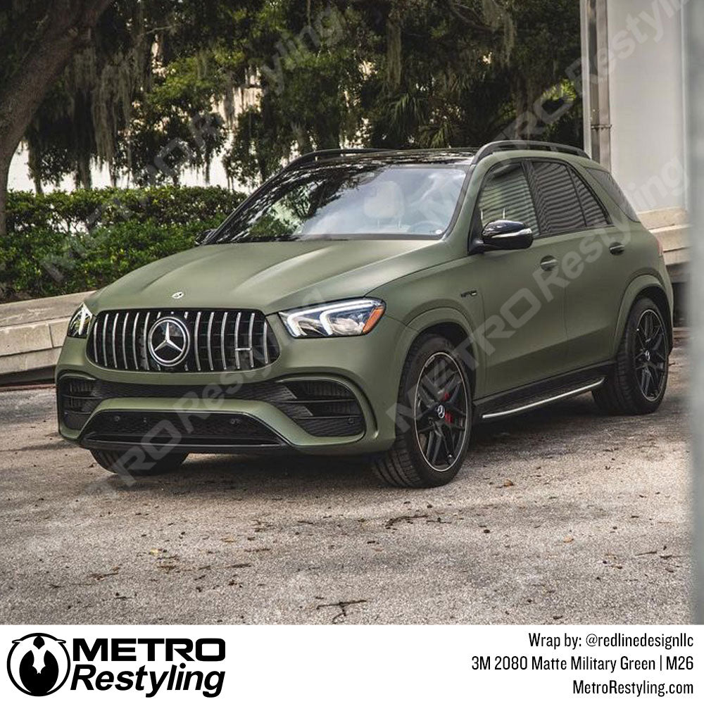 Matte Military Green - 3M | Metro Restyling