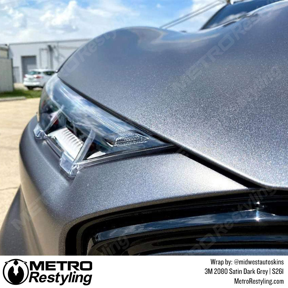 Satin Dark Gray - 3M | Metro Restyling