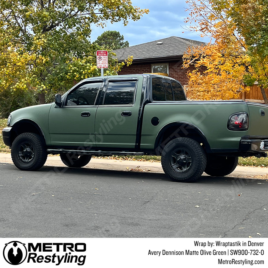 Matte Olive Green - Avery Dennison | Metro Restyling