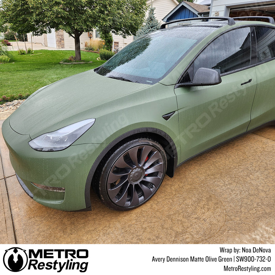 Matte Olive Green - Avery Dennison | Metro Restyling