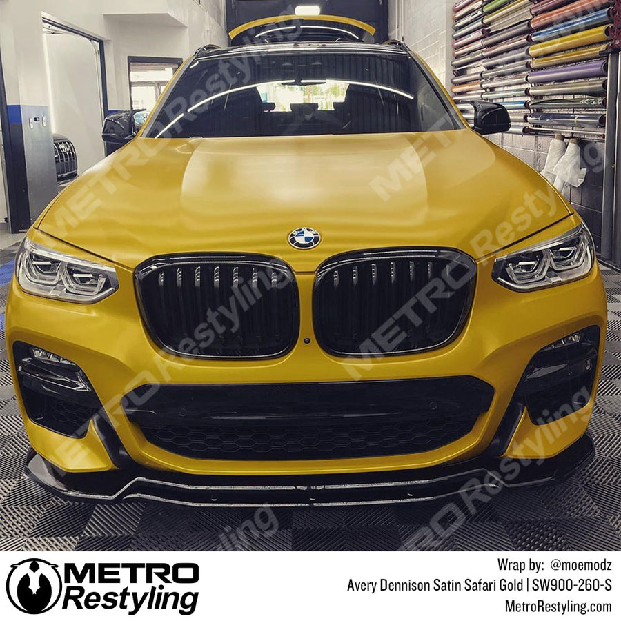 Satin Safari Gold - Avery Dennison | Metro Restyling