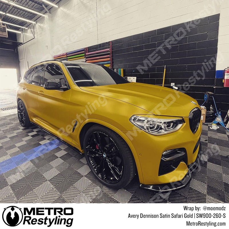 Satin Safari Gold - Avery Dennison | Metro Restyling