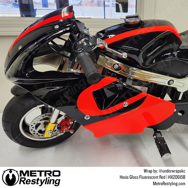 Gloss Fluorescent Red - Hexis | Metro Restyling