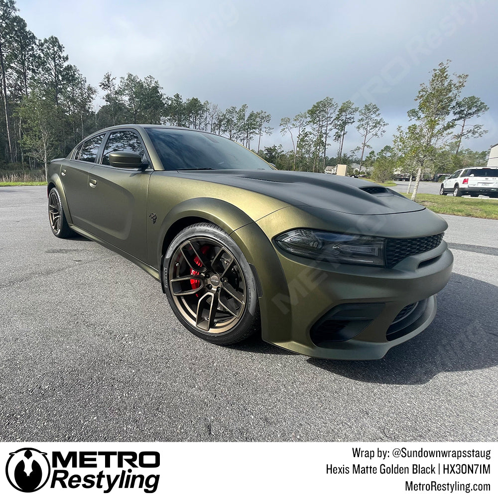 Matte Golden Black - Hexis | Metro Restyling
