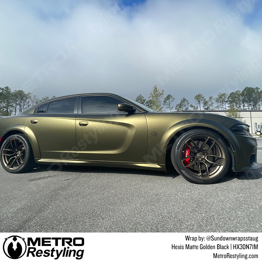 Matte Golden Black - Hexis | Metro Restyling