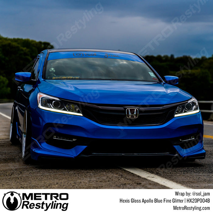 Gloss Apollo Blue Fine Glitter - Hexis | Metro Restyling