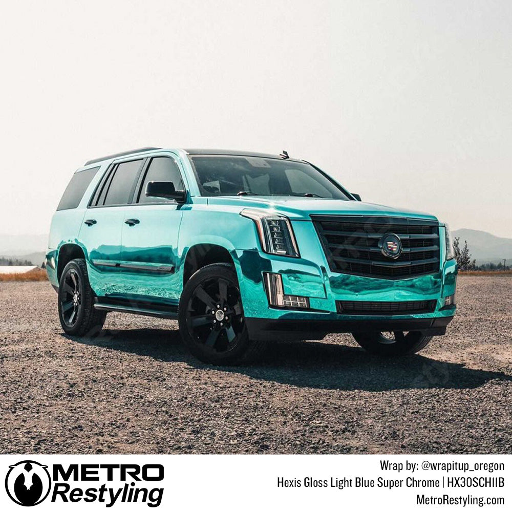 Gloss Light Blue Super Chrome - Hexis | Metro Restyling