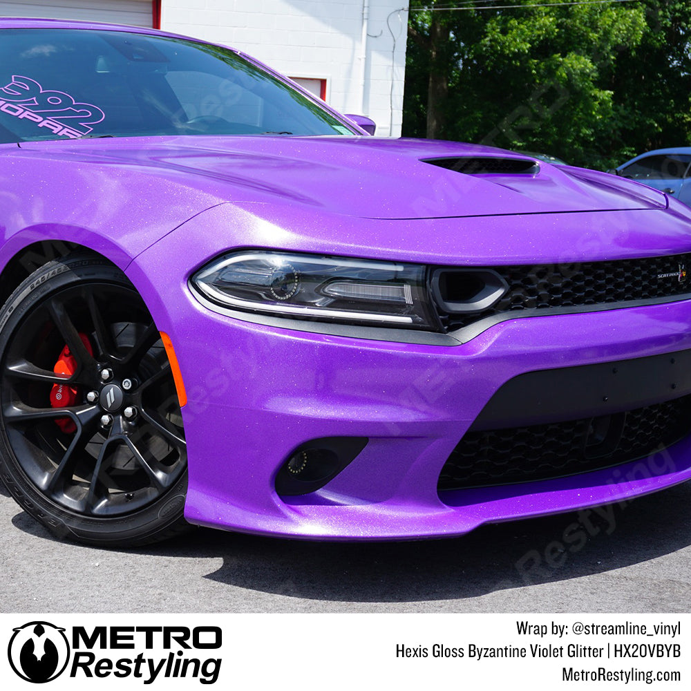 Gloss Byzantine Violet Glitter - Hexis | Metro Restyling