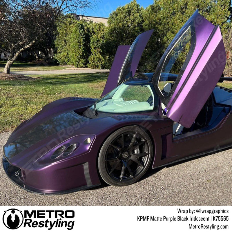 Midnight Purple Vinyl Wrap | Metro Restyling