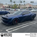 Matte Sinister Blue Vinyl Wrap - KPMF | Metro Restyling