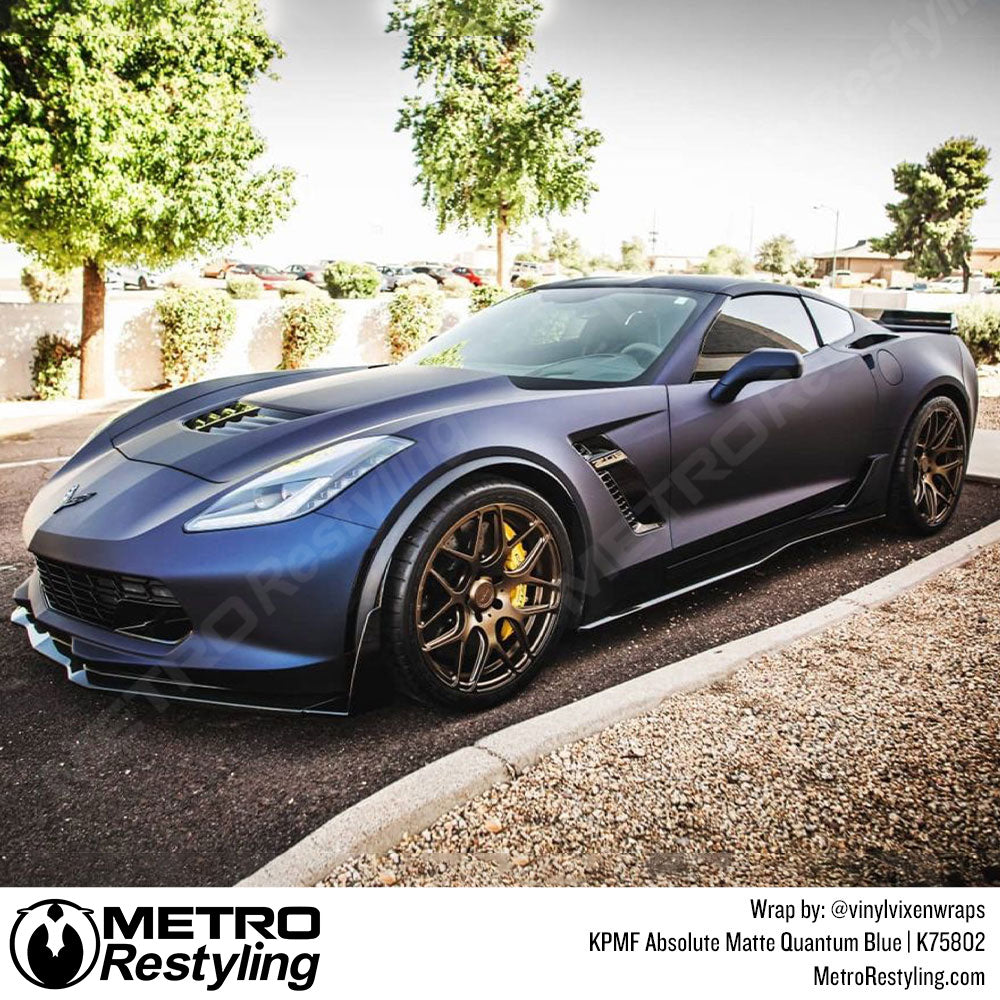 Absolute Matte Quantum Blue - KPMF | Metro Restyling