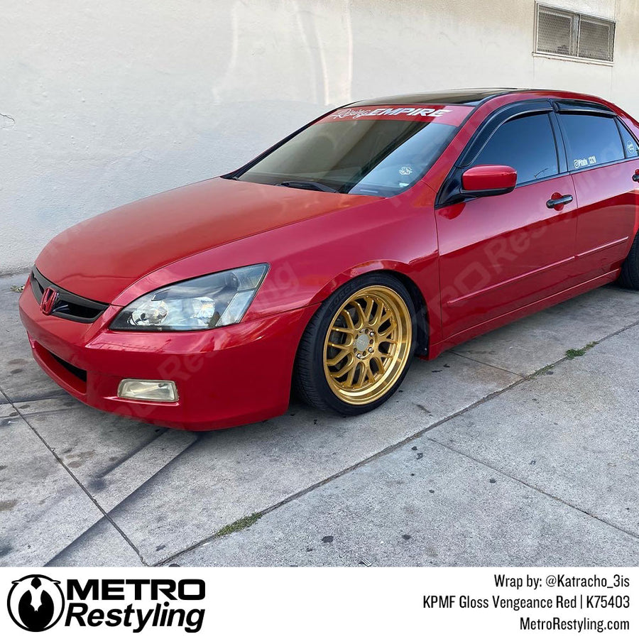 Gloss Vengeance Red - KPMF | Metro Restyling