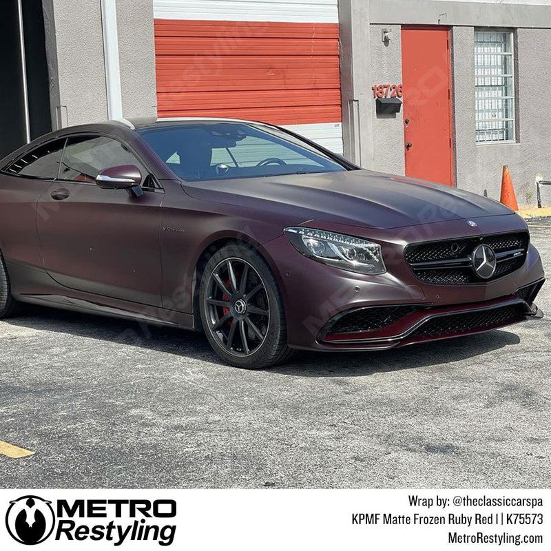 Matte Frozen Ruby - KPMF | Metro Restyling