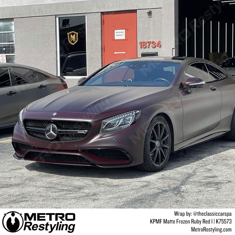 Matte Frozen Ruby - KPMF | Metro Restyling