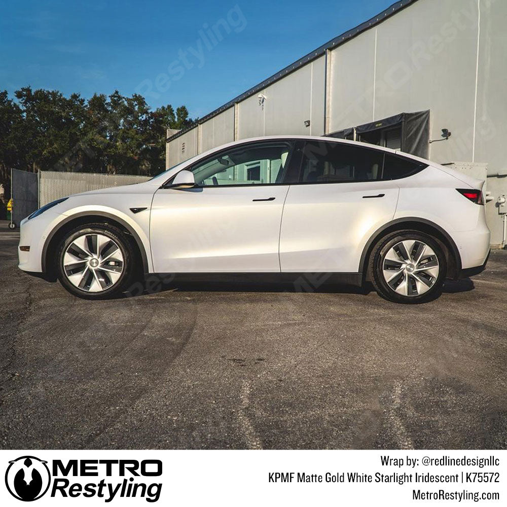 Matte Gold White Starlight Iridescent - KPMF | Metro Restyling