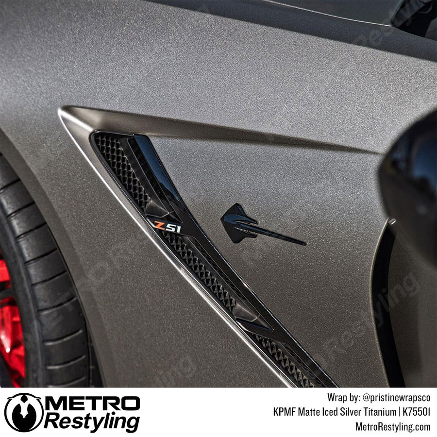 Matte Iced Silver Titanium - KPMF | Metro Restyling