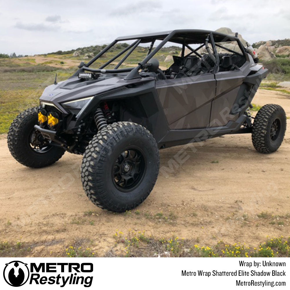 Shattered Elite Shadow Black - Metro Wrap | Metro Restyling