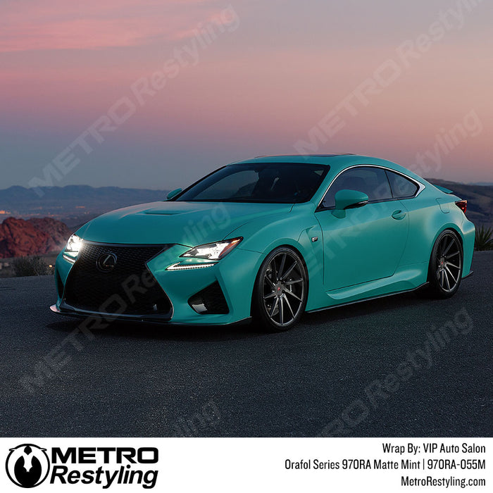 Orafol Matte Mint Vinyl Wrap | Metro Restyling