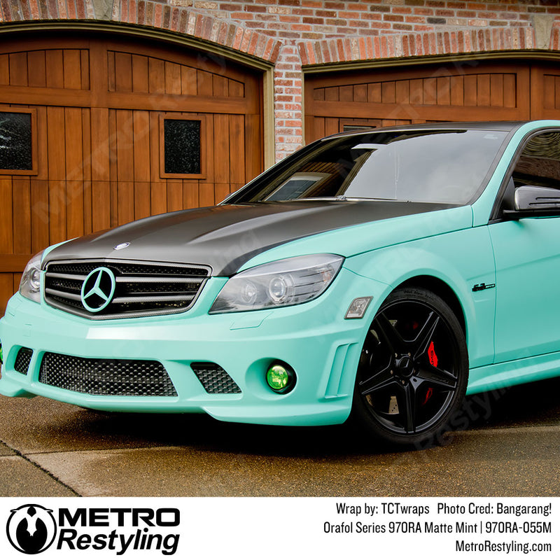 Orafol Matte Mint Vinyl Wrap | Metro Restyling