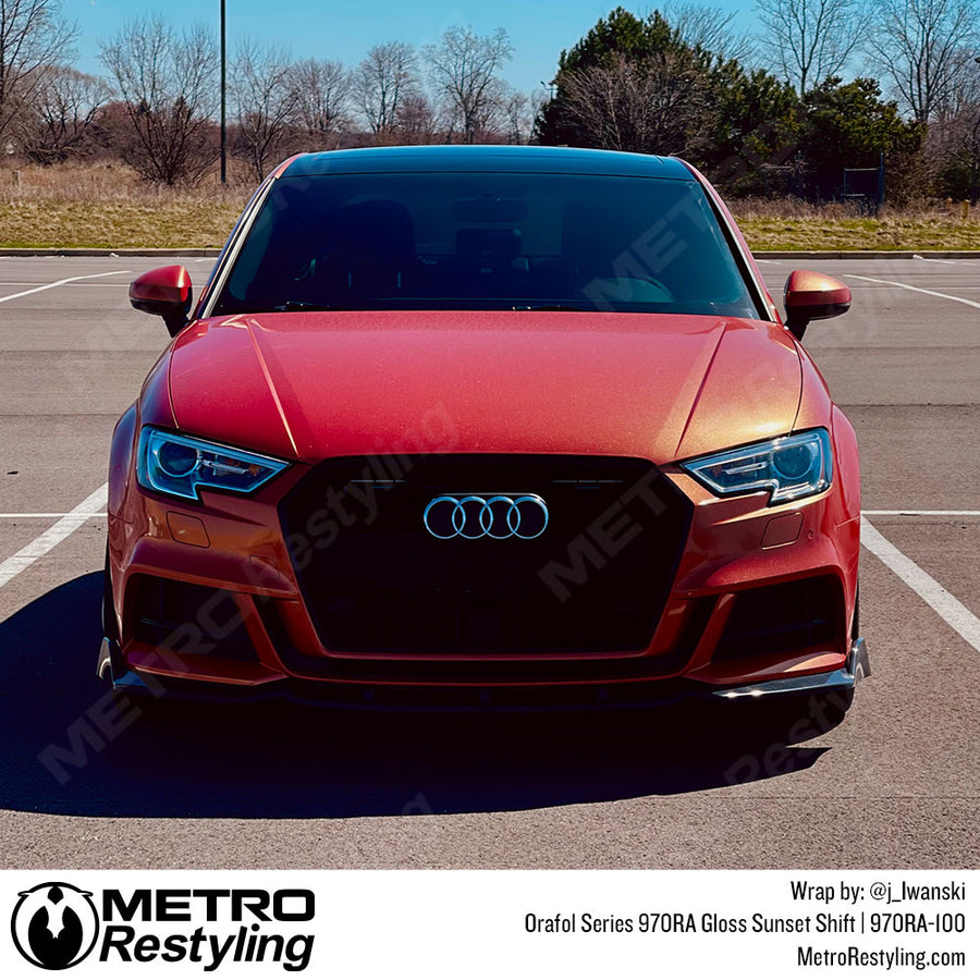 Orafol Gloss Sunset Shift Vinyl Wrap | Metro Restyling